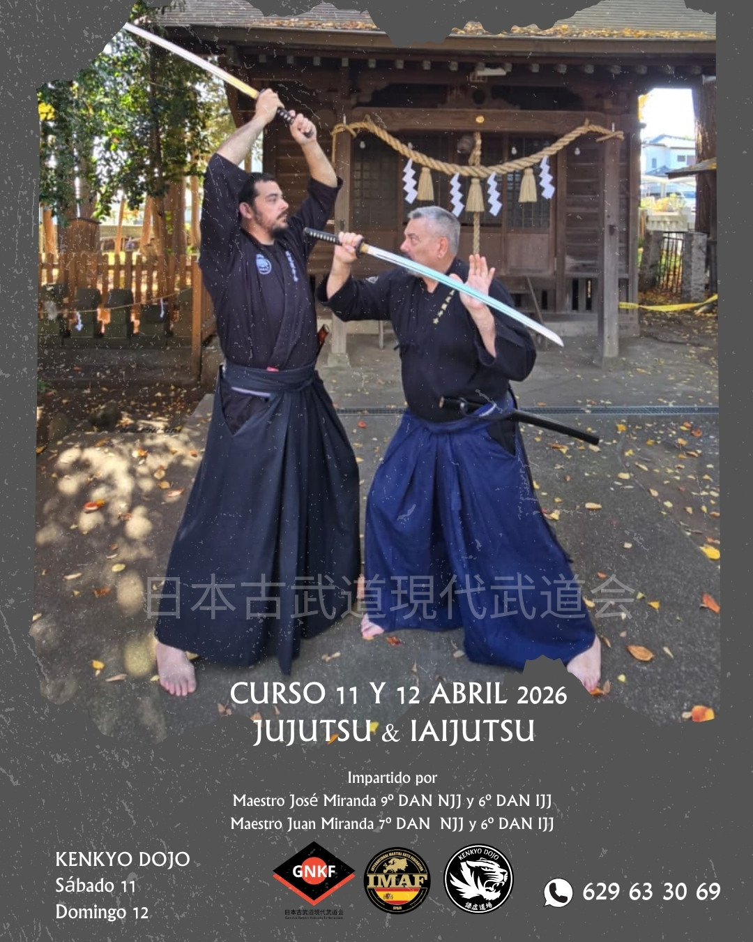 CURSO ABRIL 2026 NIHON JUJUTSU E IAIJUTSU | Kenkyo Dojo - Artes ...